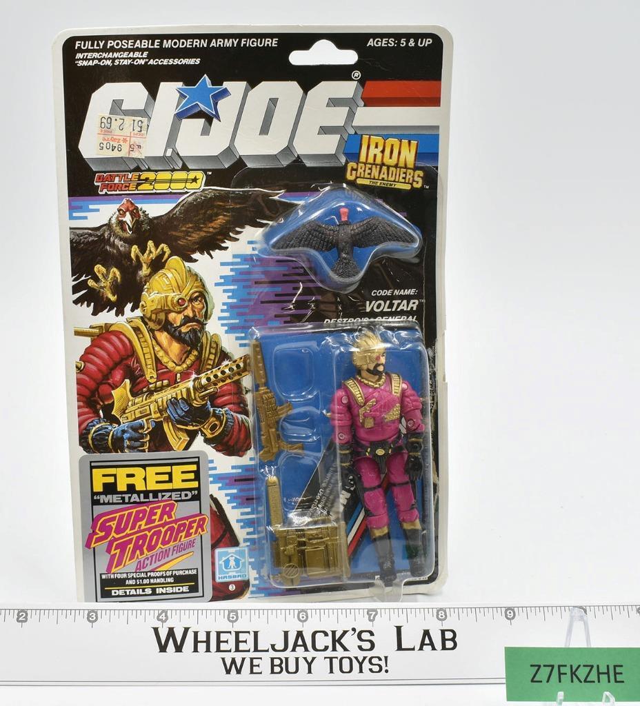 Voltar GI Joe Iron Grenadiers ARAH 1987 Hasbro Action Figure NEW ...