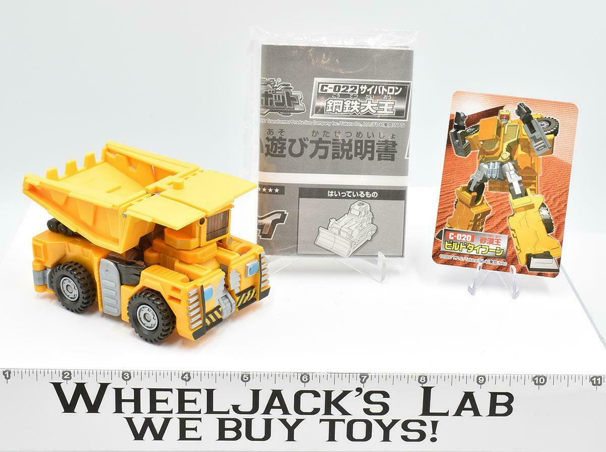 Build Team Build Typhoon C-021 Car Robots 100% Complete 2000 ...