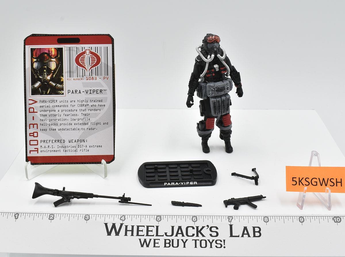 Para-Viper 100% Complete GI Joe Rise of Cobra 2009 Hasbro Action Figure ...