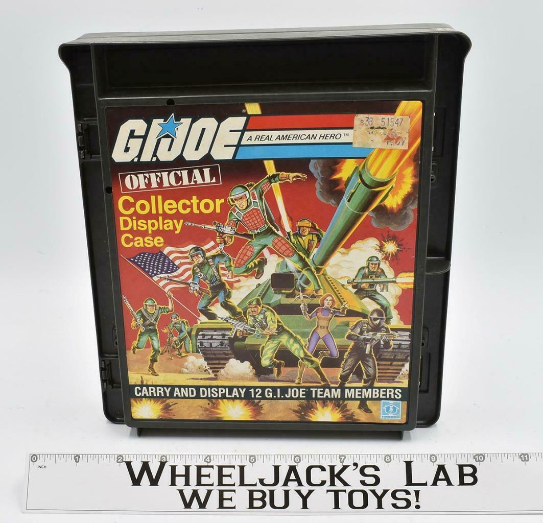 GI Joe Collector Display Case 1983 Vintage Hasbro Vintage - Wheeljack's Lab
