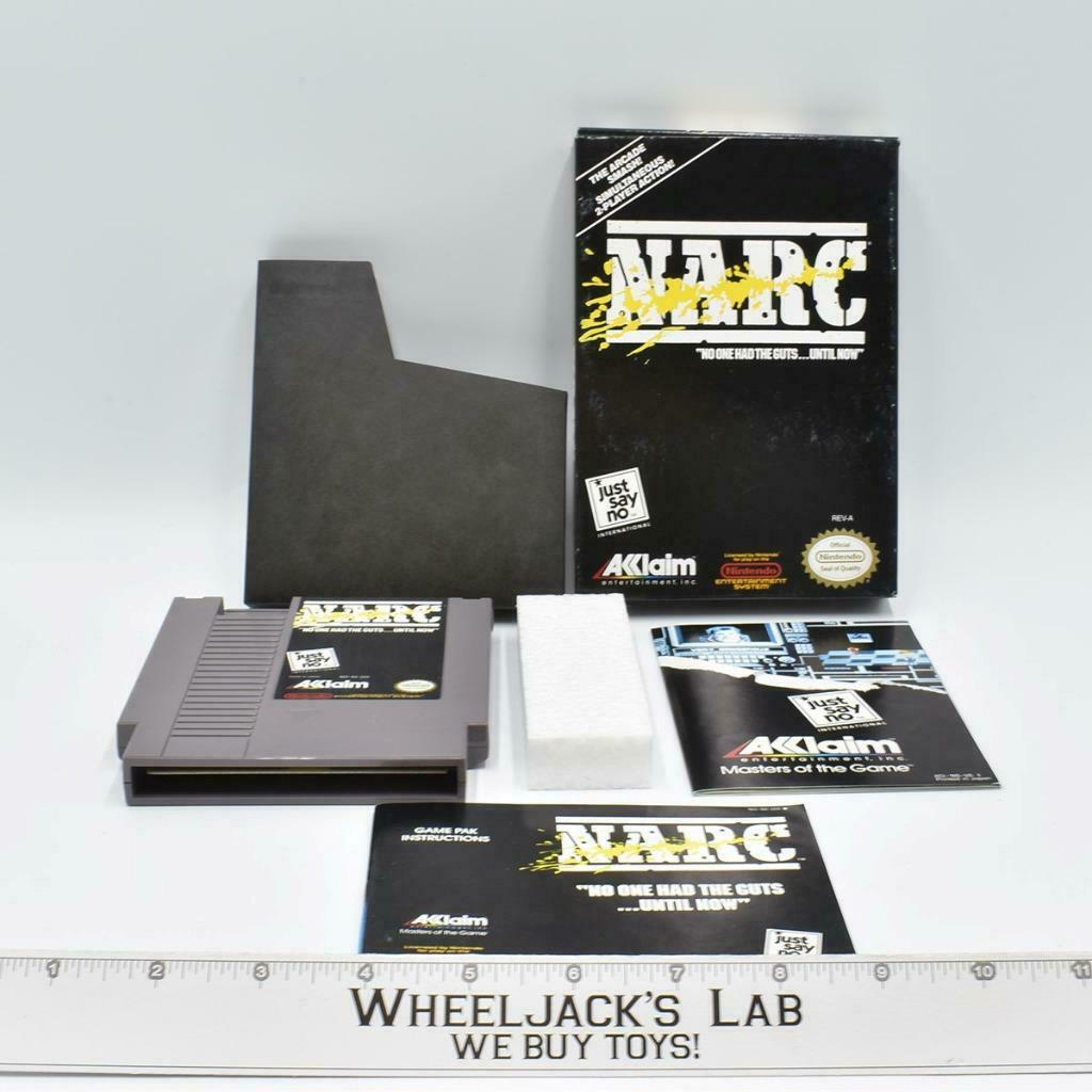 NARC Nintendo NES 1990 Acclaim Entertainment Video Game MINTY ...