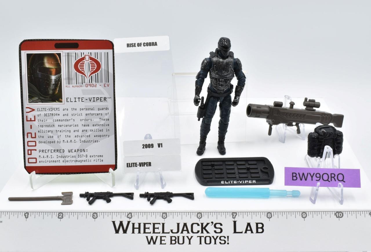 Elite-Viper 100% Complete GI Joe Rise of Cobra 2009 Hasbro Action ...