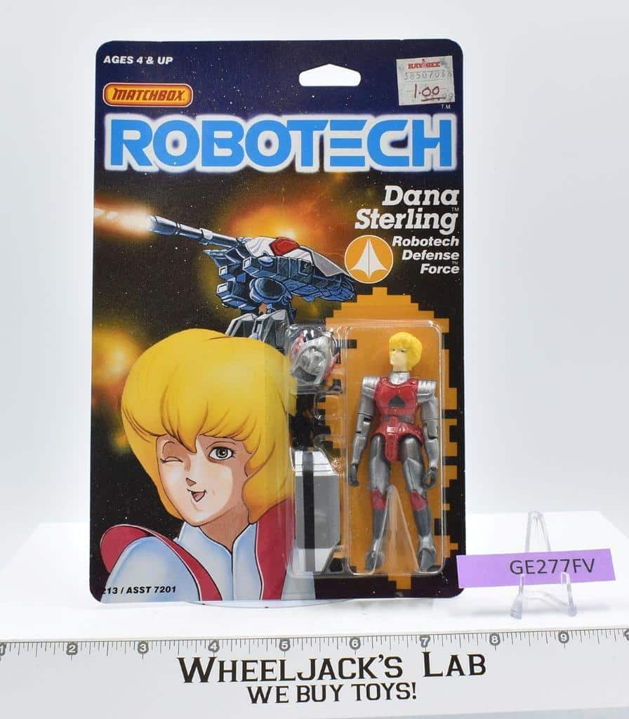Dana Sterling Robotech 1985 Matchbox Vintage Action Figure NEW MOSC ...