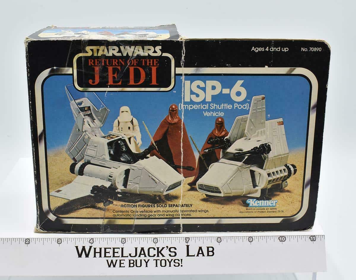 ISP-6 100% Complete W Box ROTJ 1983 Star Wars Vintage Kenner Action ...