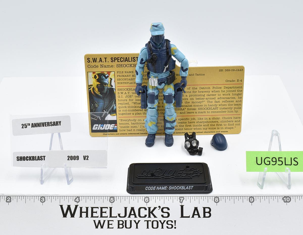 Shockblast v2 100% Complete GI Joe Resolute 2009 Hasbro Figure ...