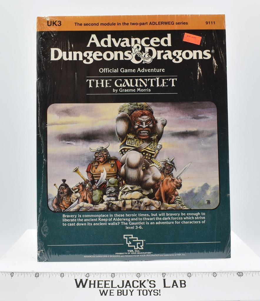 The Gauntlet Adventure Module Advanced Dungeons & Dragons 1984 SEALED ...