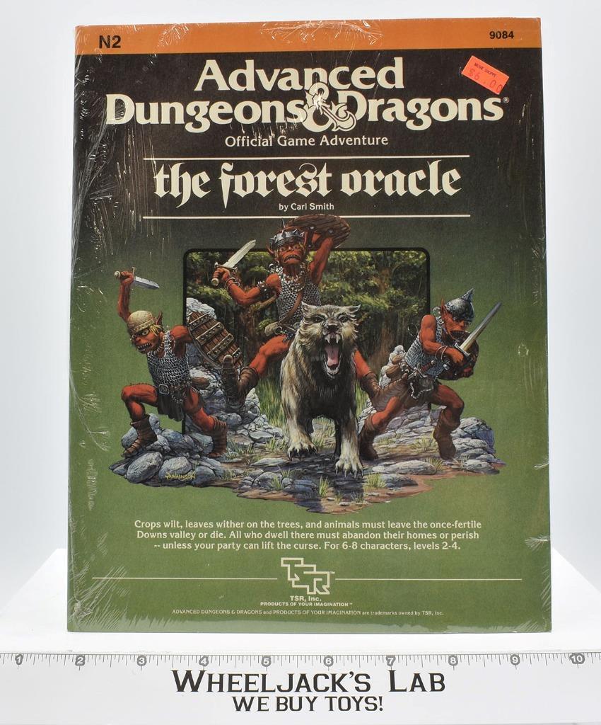 The Forest Oracle Adventure Module Advanced Dungeons & Dragons 1984 ...