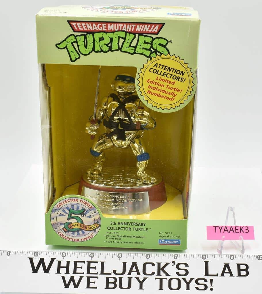 5th Ann. Collector Leo Turtle Teenage Mutant Ninja Turtles 1992 ...