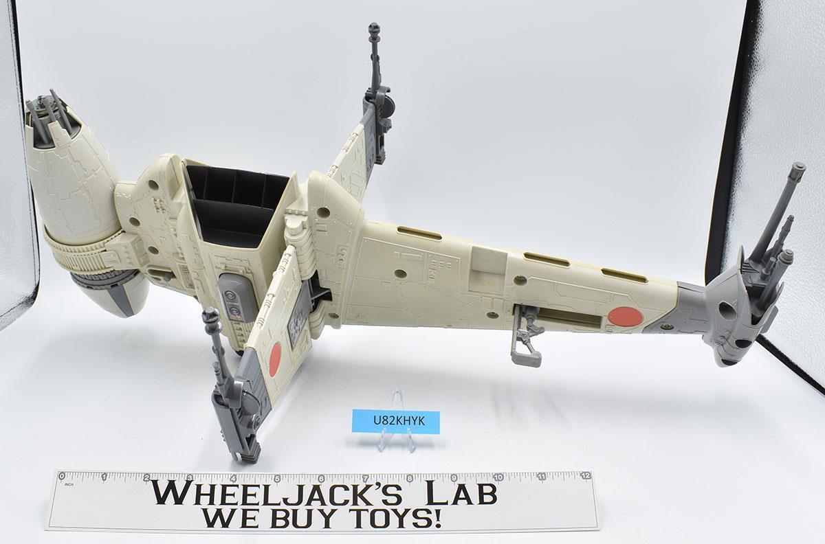 B-Wing Fighter 100% Complete WORKS Star Wars ROTJ 1984 Kenner Vintage ...