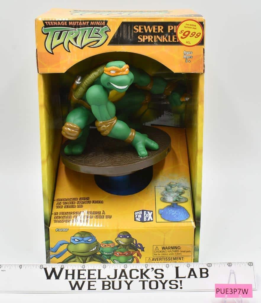 Sewer Pipe Sprinkler Teenage Mutant Ninja Turtles 2003 Sport-Fun NEW ...