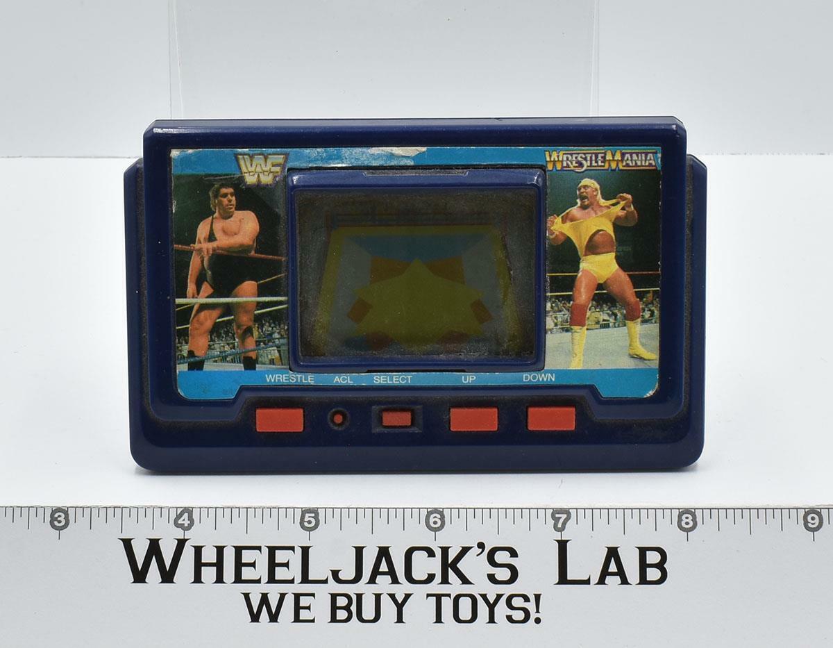 Wrestle Mania Andre Vs Hulk Hogan Handheld Game 1985 WWF Acclaim ...