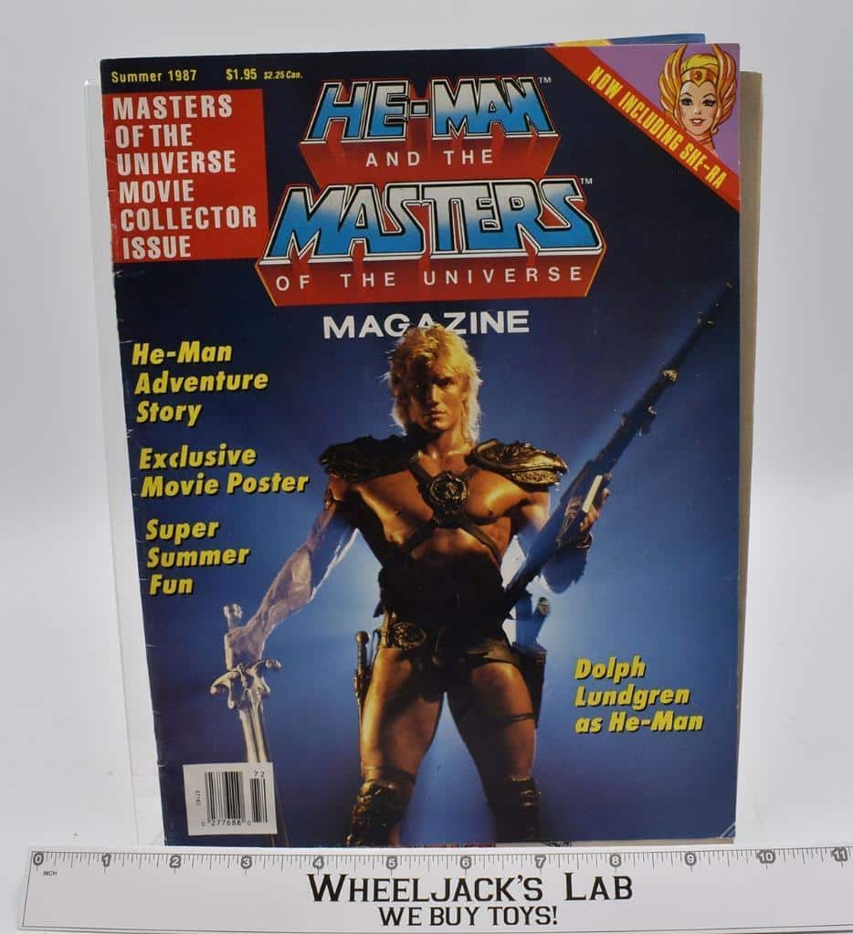 He-Man Masters of the Universe Summer 1987 Magazine - Wheeljack's Lab