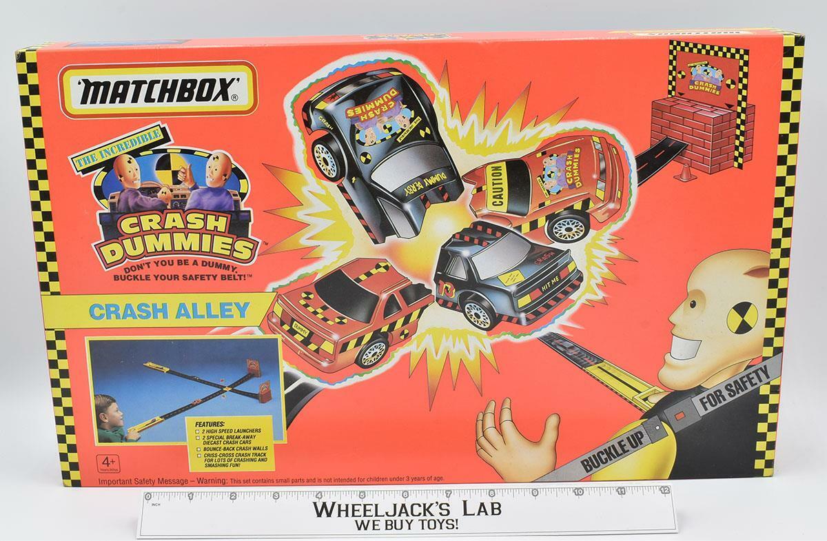Crash Alley The Incredible Crash Dummies 1992 Matchbox NEW SEALED ...