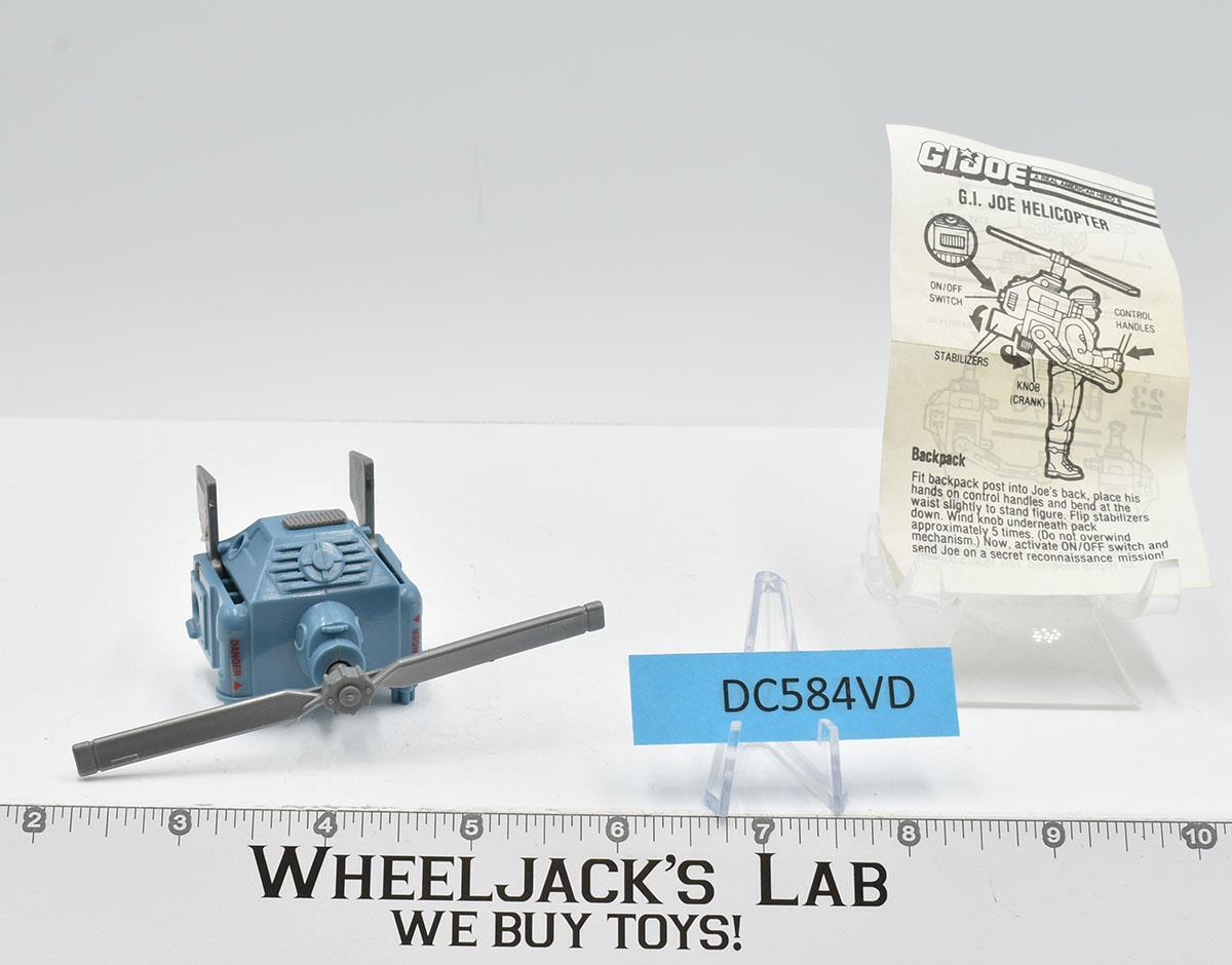 Helicopter Motorized Action Pack WORKS 1987 Vintage GI Joe - Wheeljack ...
