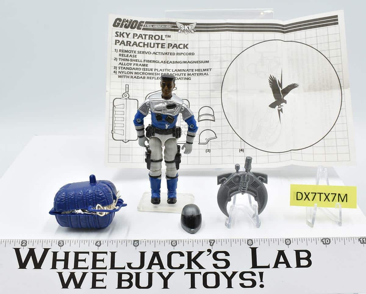 Static Line V1 100% Complete GI Joe 1990 Hasbro Action Figure Vintage ...