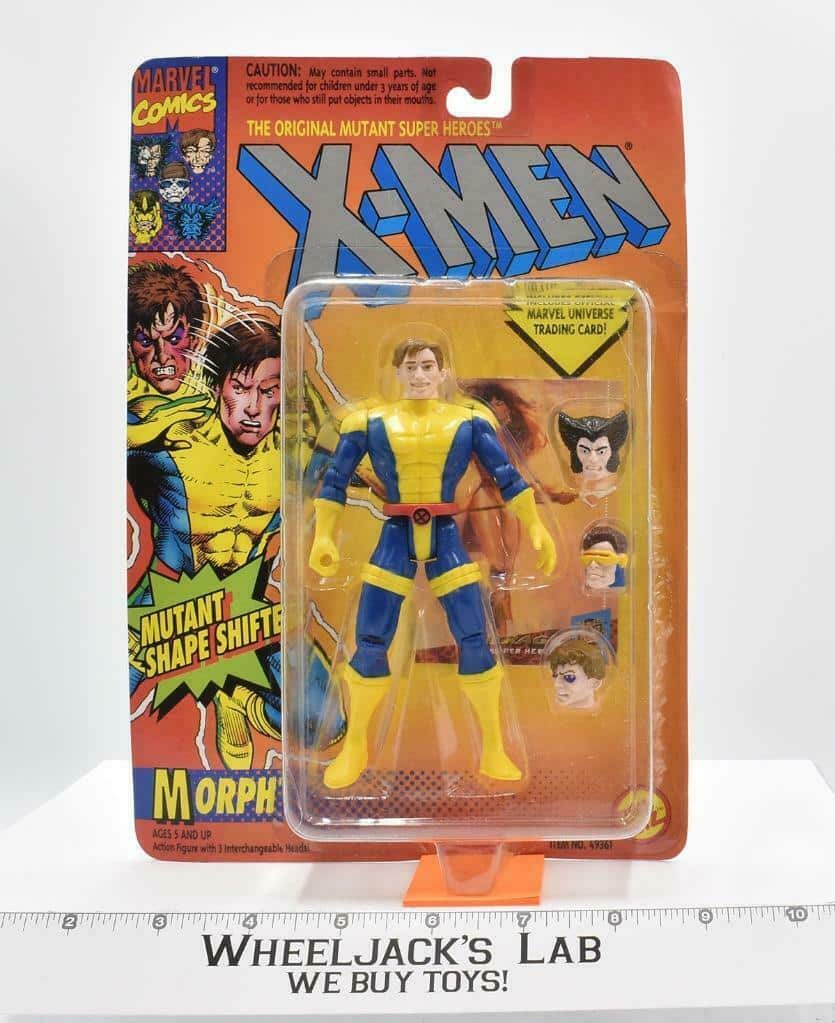 Morph Marvel Comics X-Men MOSC 1994 Toybiz - Wheeljack's Lab