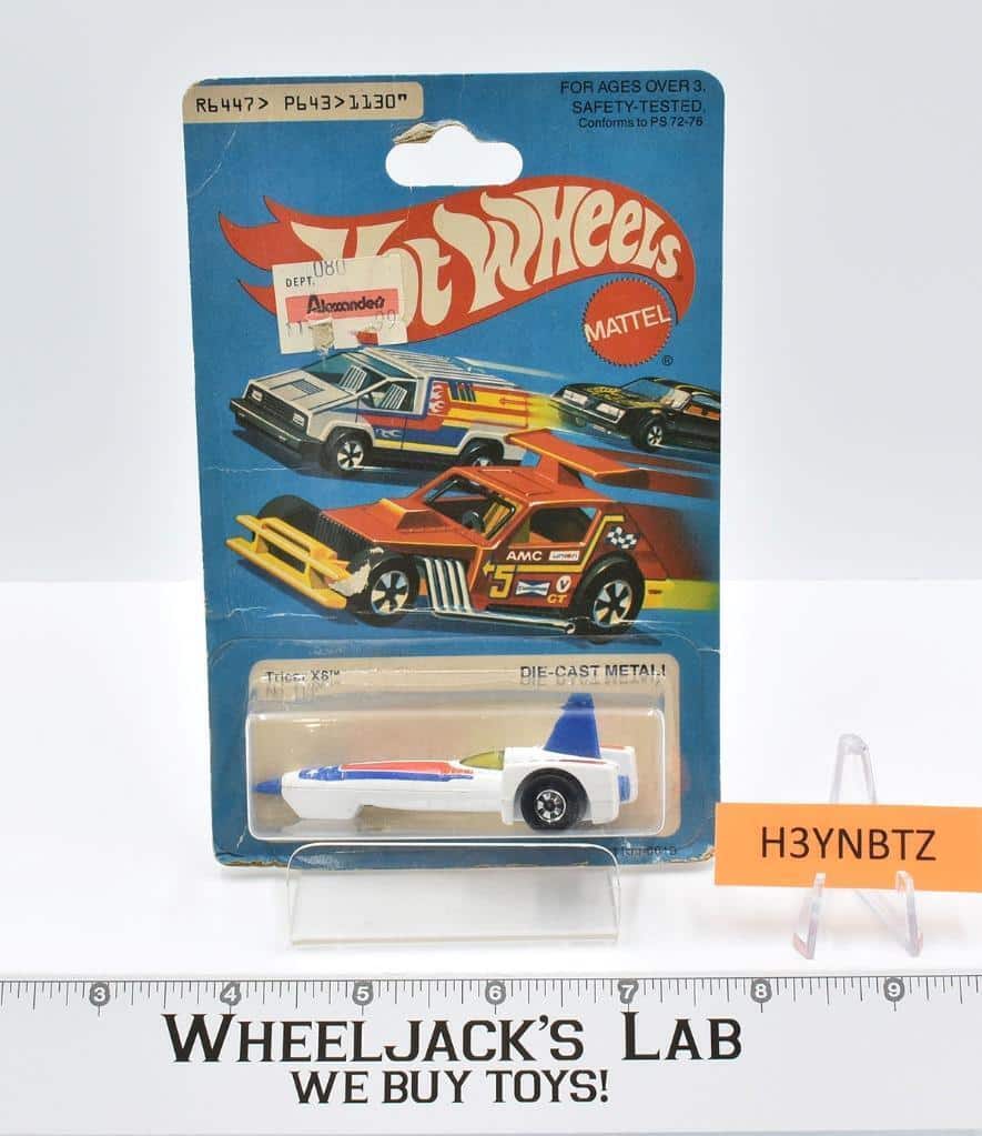 Tri-Car X8 Hot Wheels 1979 Mattel MOSC NEW SEALED - Wheeljack's Lab