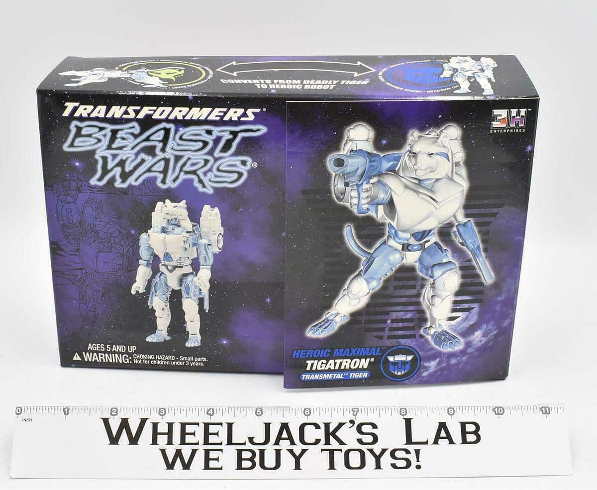 Tigatron Botcon Beast Wars MIB NRFB 2001 Vintage Hasbro Transformers ...