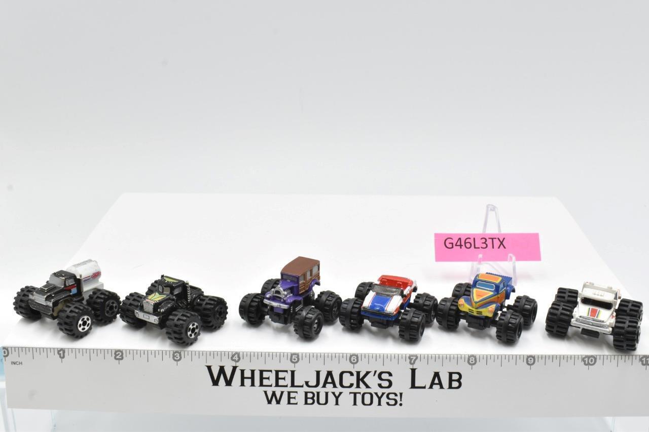 Lot of 6 Monster Trucks 1988-89 Vintage Galoob Micro Machines ...