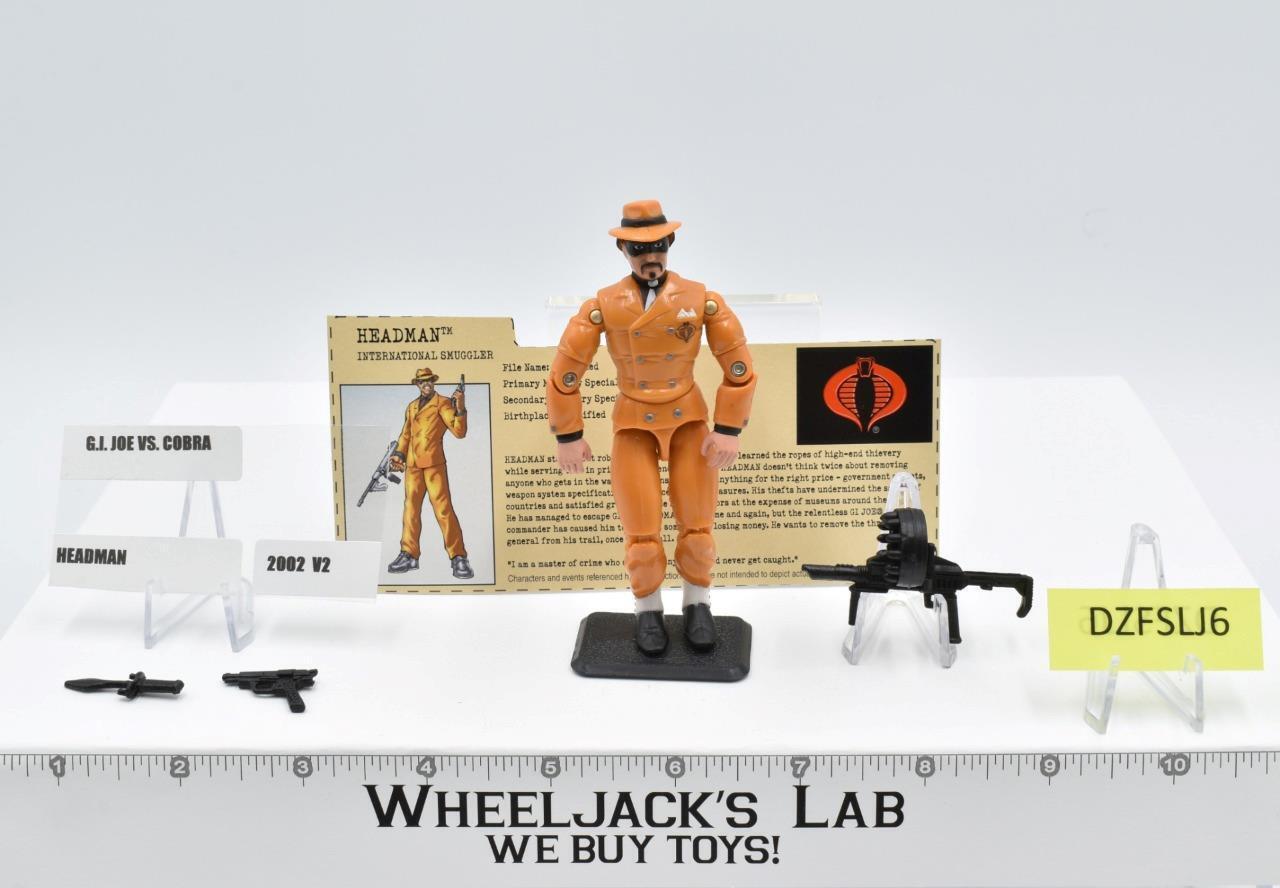 Headman V2 100% Complete G.I. Joe 2002 Hasbro Action Figure - Wheeljack ...