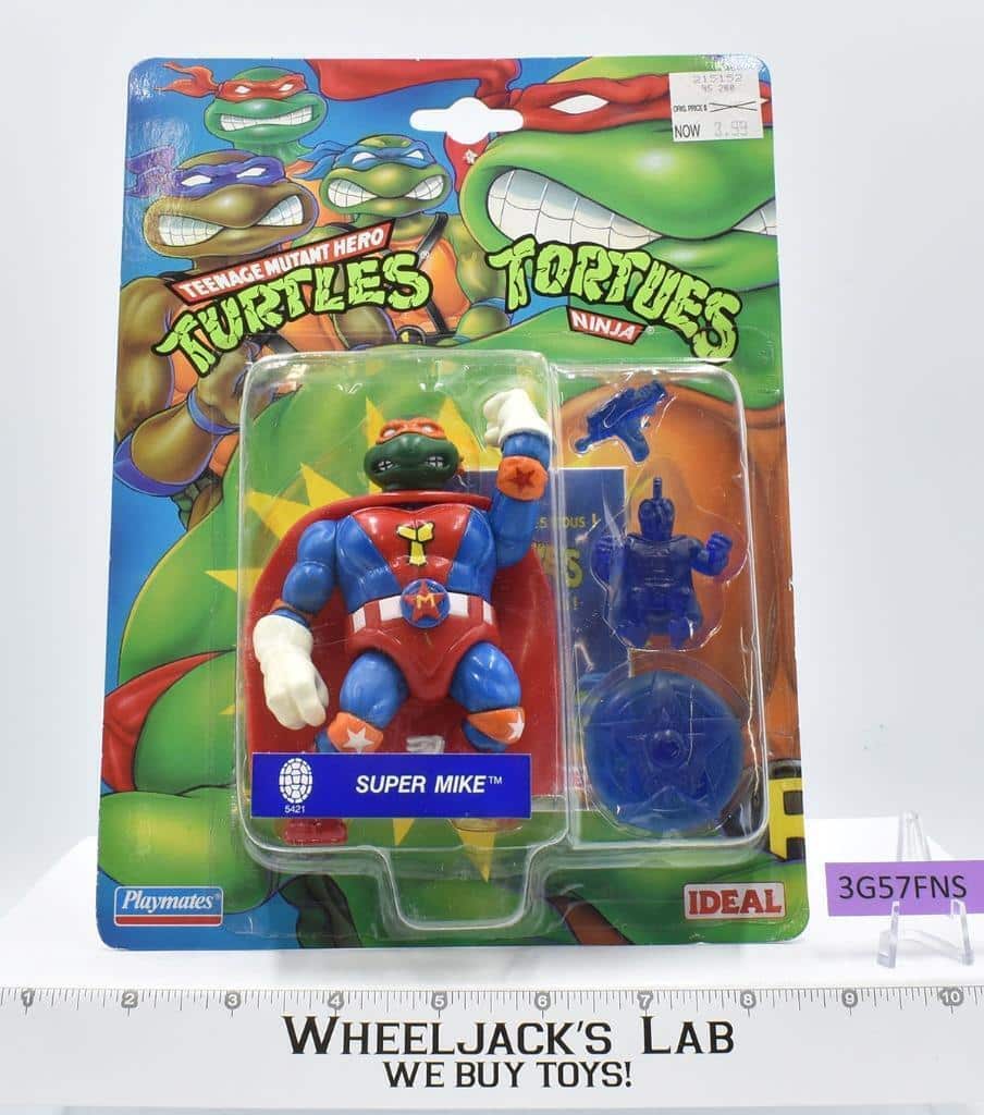 Super Mike Teenage Mutant Ninja Turtles TMNT European Ideal 1993 NEW ...