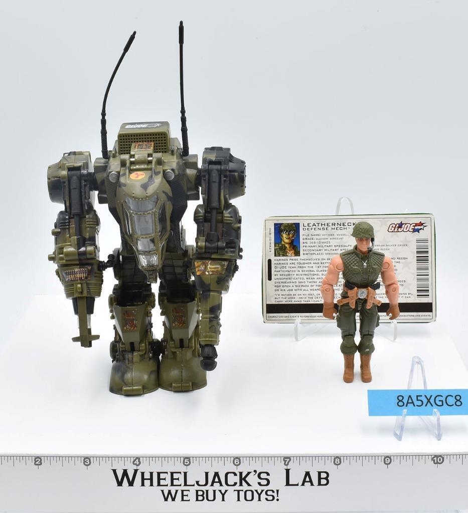 Defense Mech & Leatherneck 100% Complete G.I. Joe 2004 Hasbro Vehicle ...