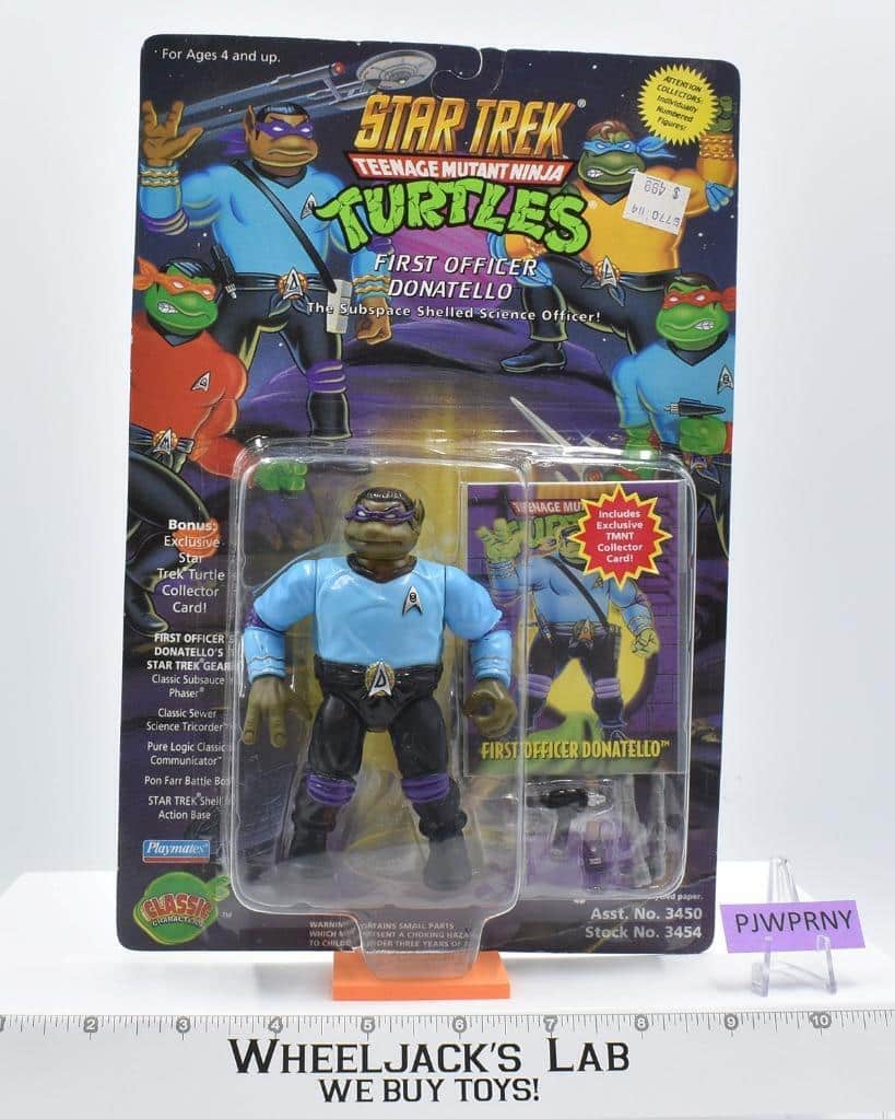 First Officer Don Teenage Mutant Ninja Turtles TMNT Star Trek 1994 NEW ...