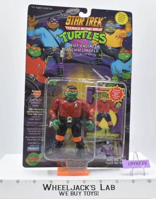 Chief Engineer Michelangelo Teenage Mutant Ninja Turtle TMNT Star Trek ...