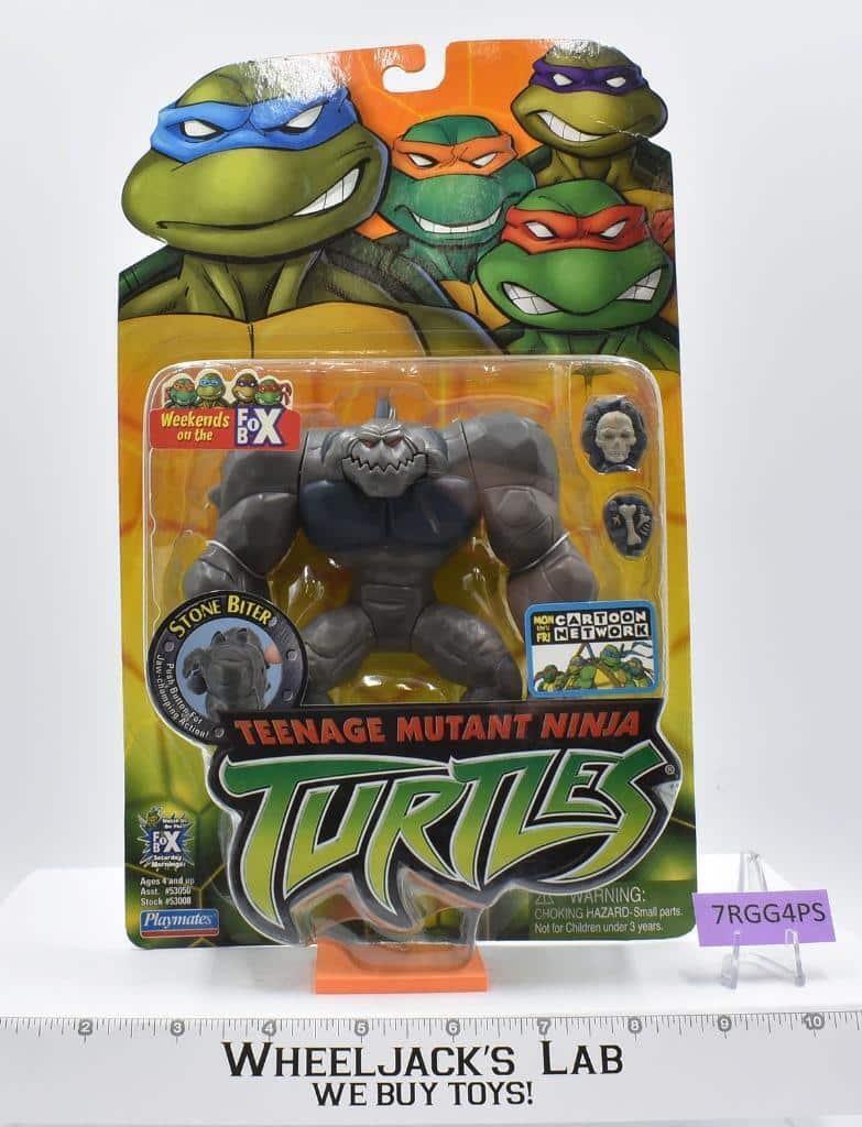 Stone Biter Teenage Mutant Ninja Turtles TMNT 2003 Playmates MOSC NEW ...