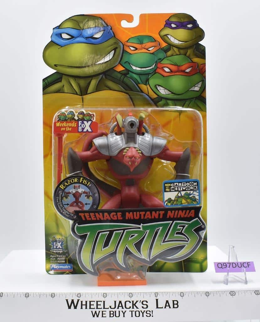 Razor Fist Teenage Mutant Ninja Turtles TMNT 2003 Playmates MOSC NEW ...