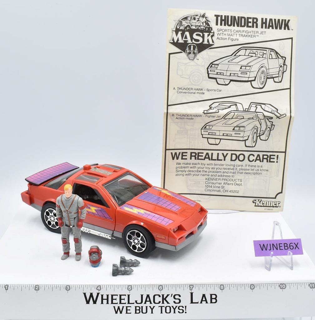Thunderhawk W/Matt Trakker Complete 1986 MASK M.A.S.K. Kenner Action ...