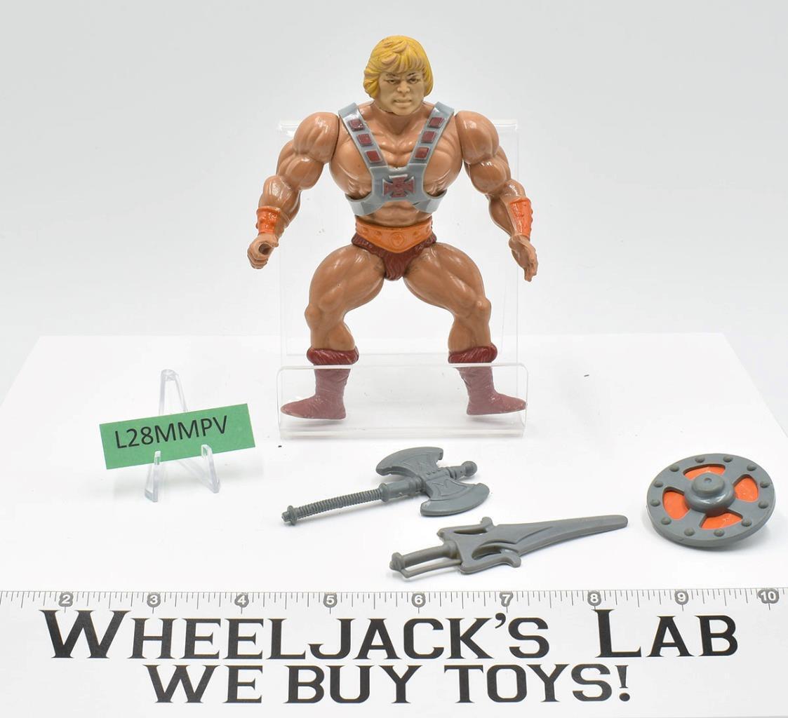 He-Man 100% Complete He-Man Masters of the Universe MOTU 1982 Mattel ...