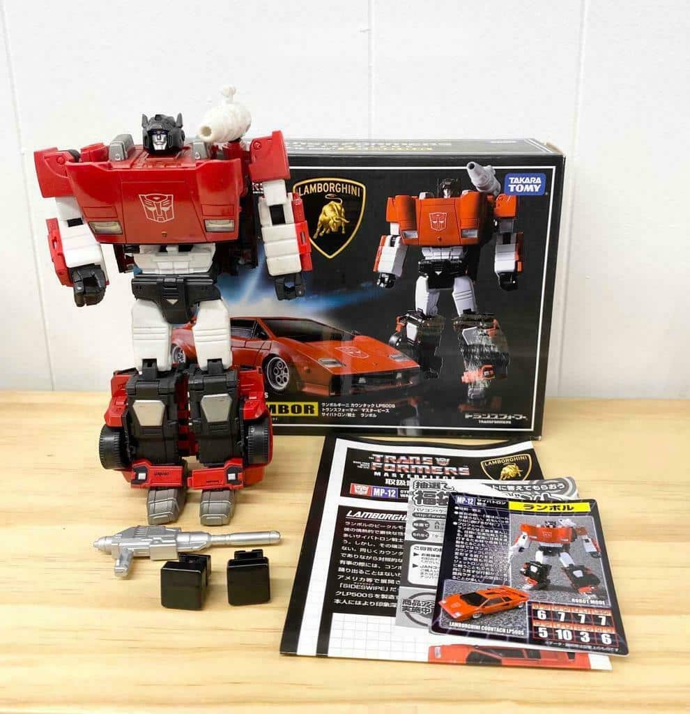 Mp-12 Lambor Lamborghini Countach LP500S Masterpiece Transformers ...