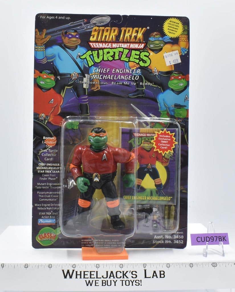 Chief Engineer Michelangelo Teenage Mutant Ninja Turtle TMNT Star Trek ...