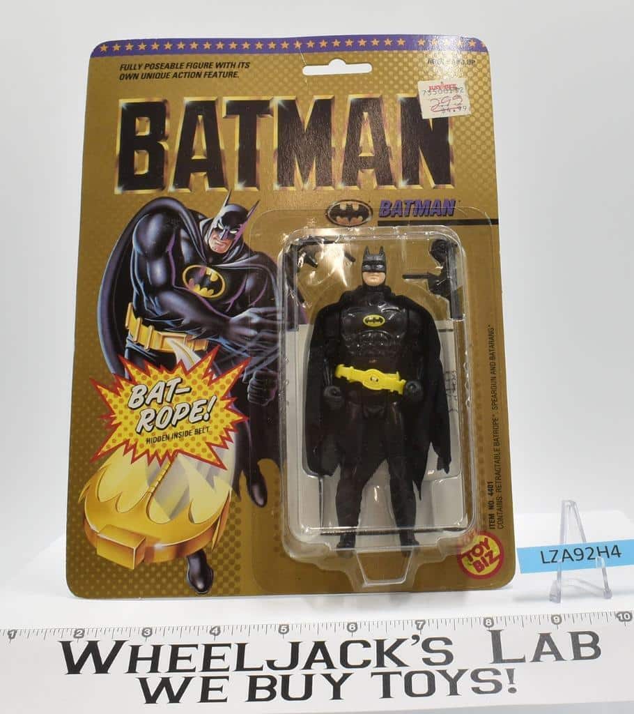 Batman Bat-Rope MOSC NEW DC Comic Super Heroes Toy Biz 1989 Action ...