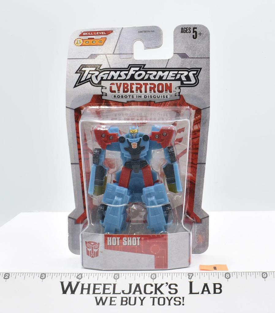 Hot Shot #1 Cybertron Transformers Robots in Disguise 2005 Hasbro MOSC ...