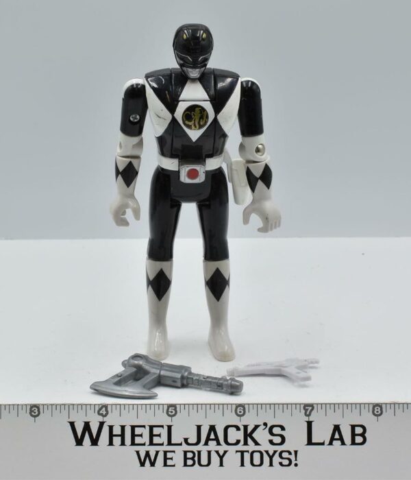 Auto Morphin Zack Black Ranger Mighty Morphin Power Rangers 1993 Bandai ...