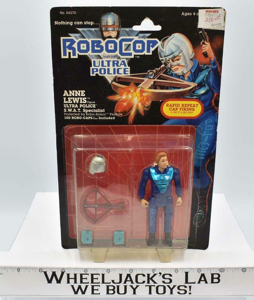 Anne Lewis RoboCop Ultra Police MOSC 1988 Action Figure Kenner Vintage ...