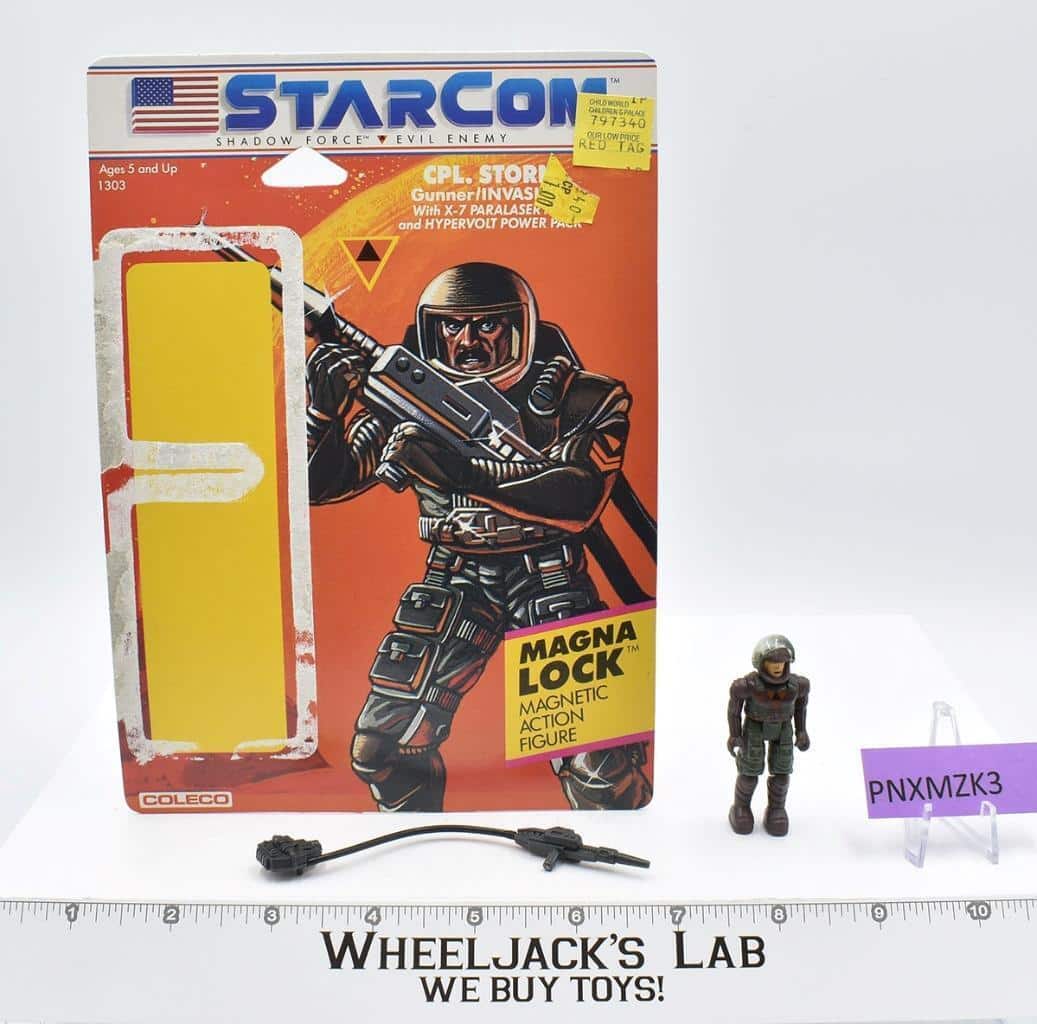 CPL. Storn 100% Complete Starcom 1986 Coleco Vintage Action Figure ...