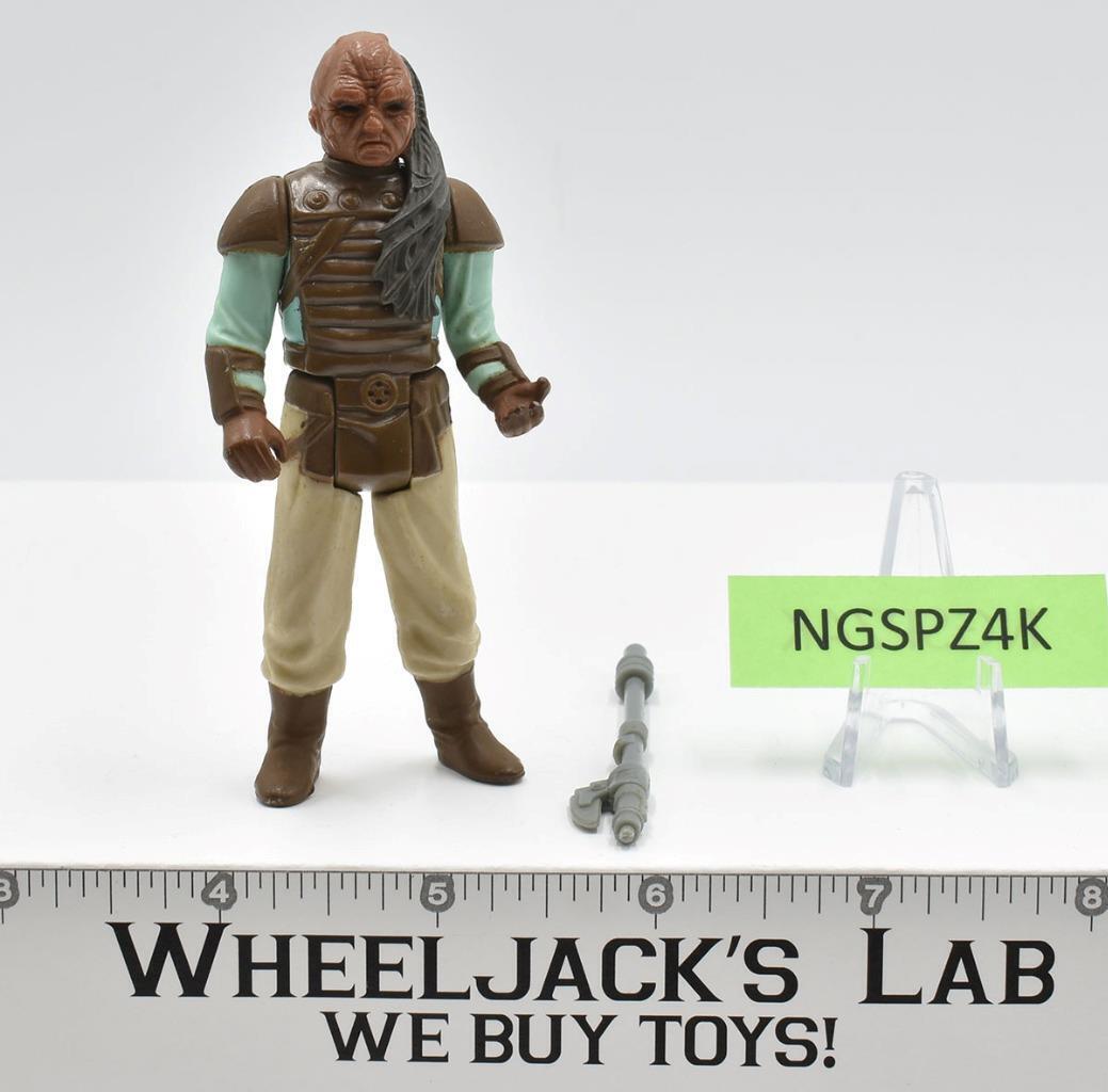 Weequay Skiff Guard 100% Complete Star Wars ROTJ 1983 Vintage Kenner NO ...
