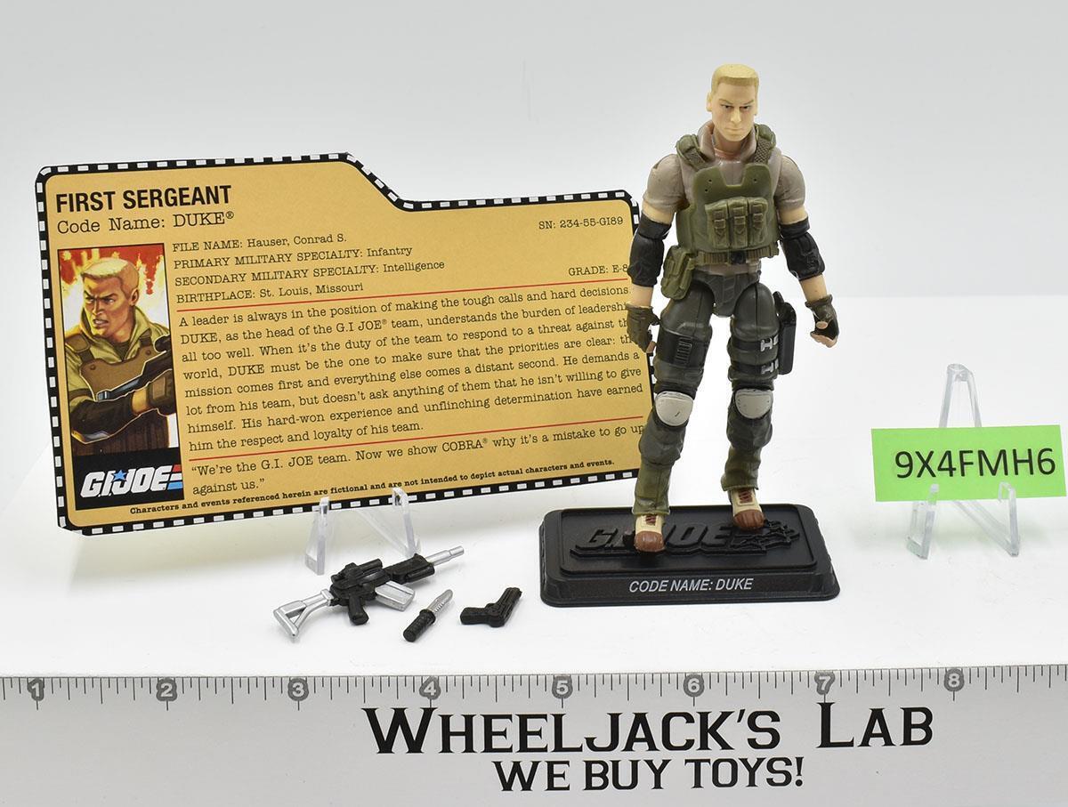 Duke v30 100% Complete G.I. Joe Resolute 2010 Hasbro Action Figure ...