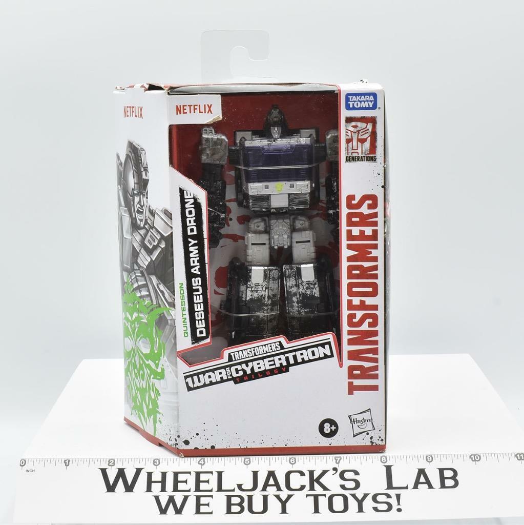 Quintesson Deseeus Army Drone WFC Generation Transformers Hasbro Takara ...