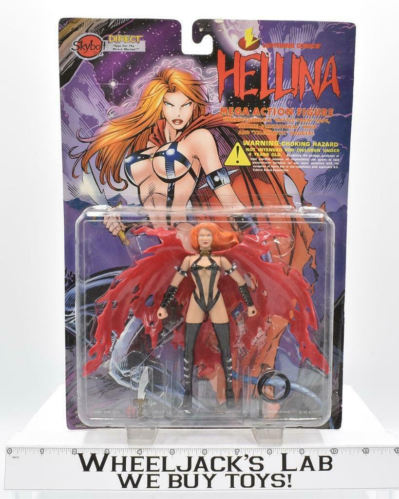 Hellina Red Mega Action Figure Lightning Comics Skybolt Toyz 1997 - Wheeljack's Lab
