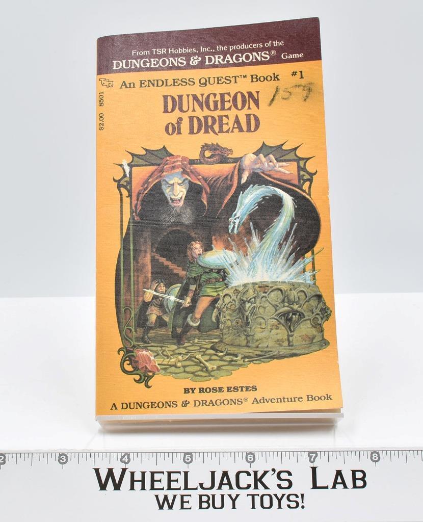 Dungeon of Dread Dragons Dungeons & Dragons Endless Quest Book #1 ...