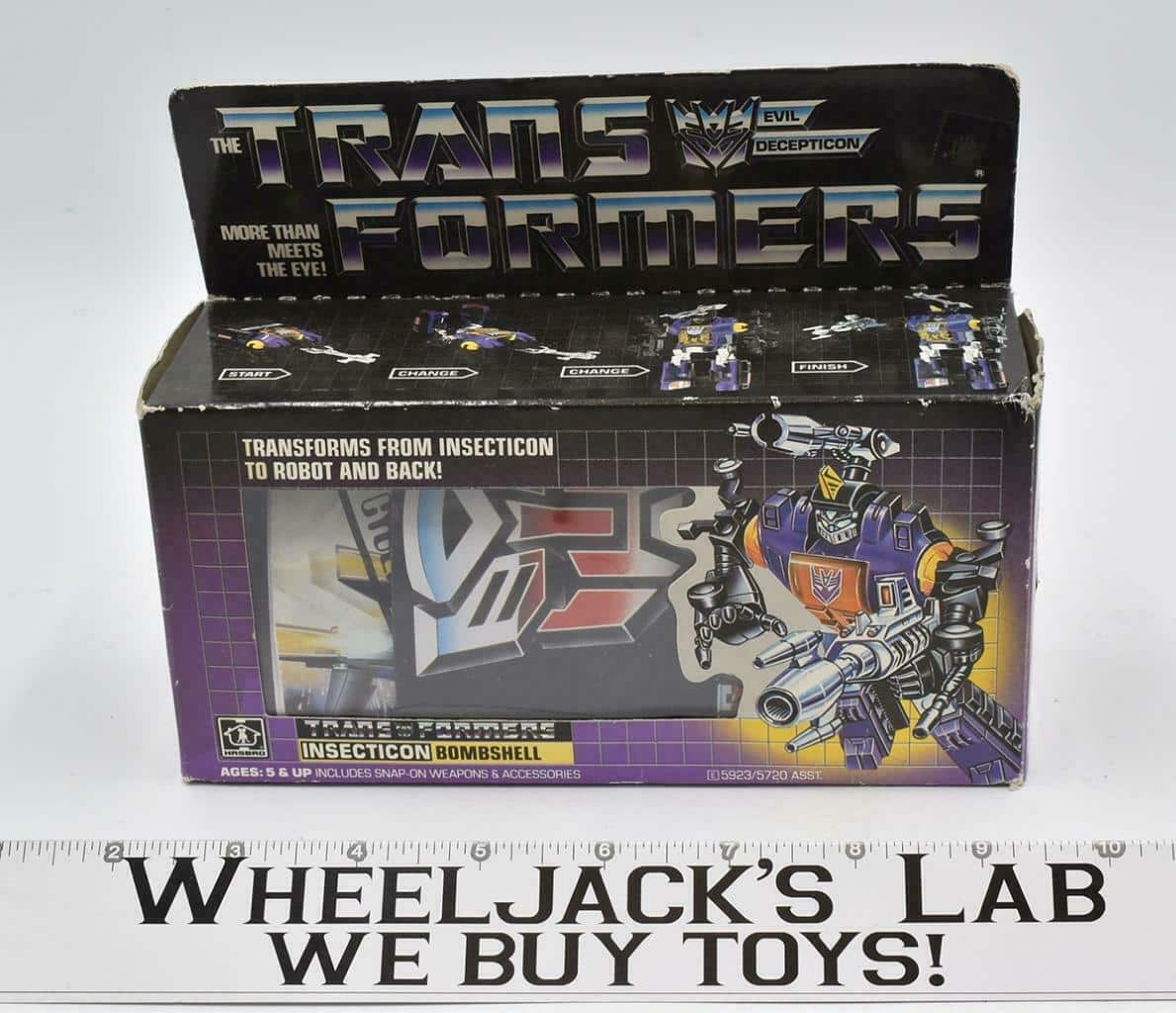 Bombshell w/ Box 100% Complete 1985 Vintage Hasbro Action Figure G1 ...