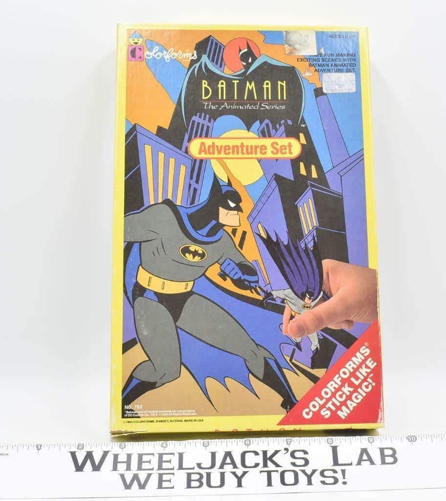 Batman The Animated Series Adventure Set Unused MIB Colorforms DC ...