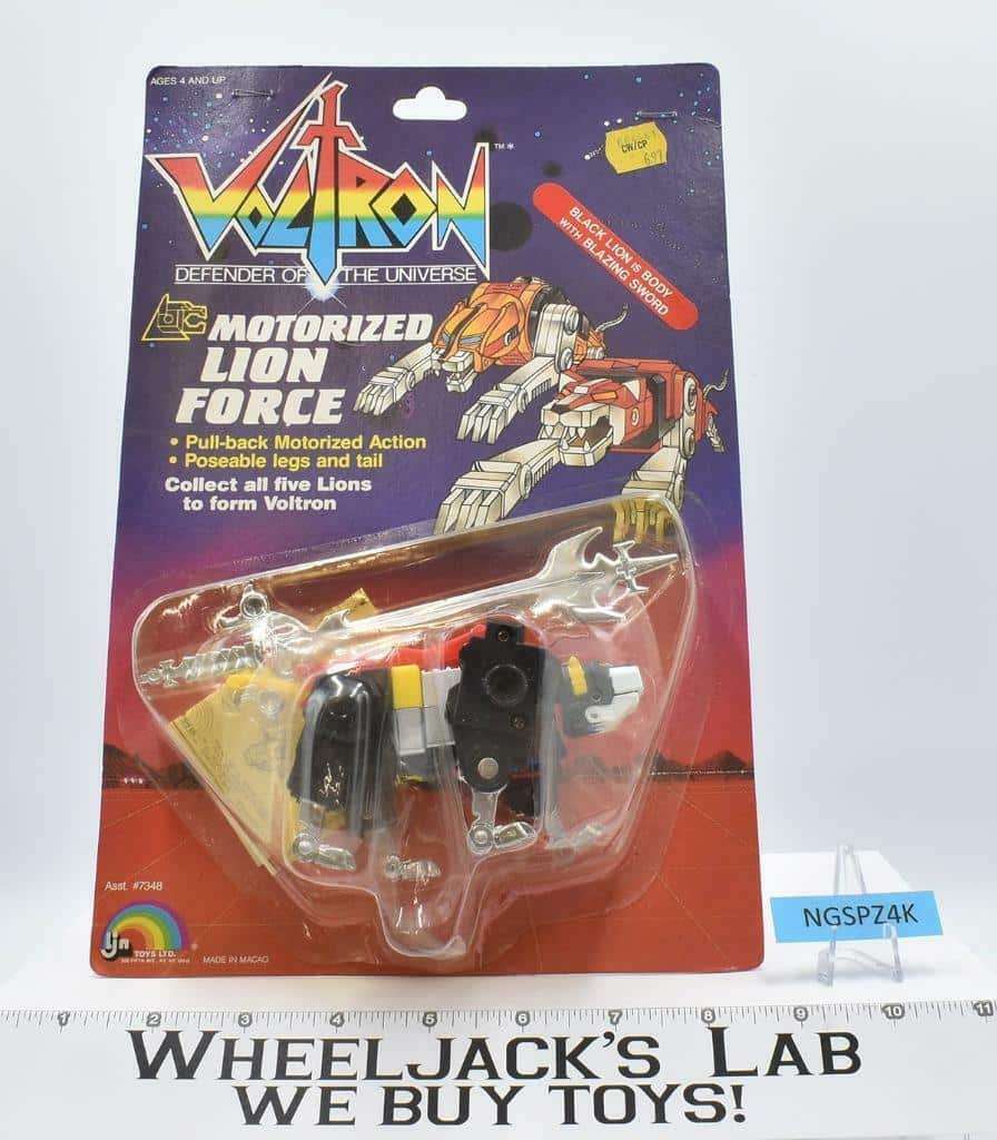 Motorized Lion Force Voltron Defender of the Universe 1984 LJN NEW MOSC ...