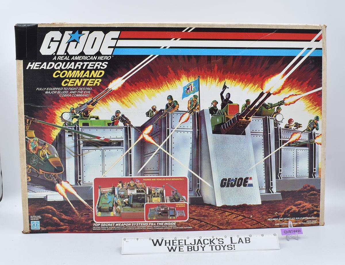 Headquarters Command Center Complete W/Box NO REPRO G.I. Joe 1983 Hasbro Vintage - Wheeljack's Lab