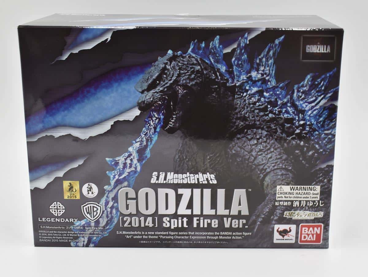 Godzilla Spit Fire S.H.MonsterArts 2015 Bandai Action Figure NEW MIB ...