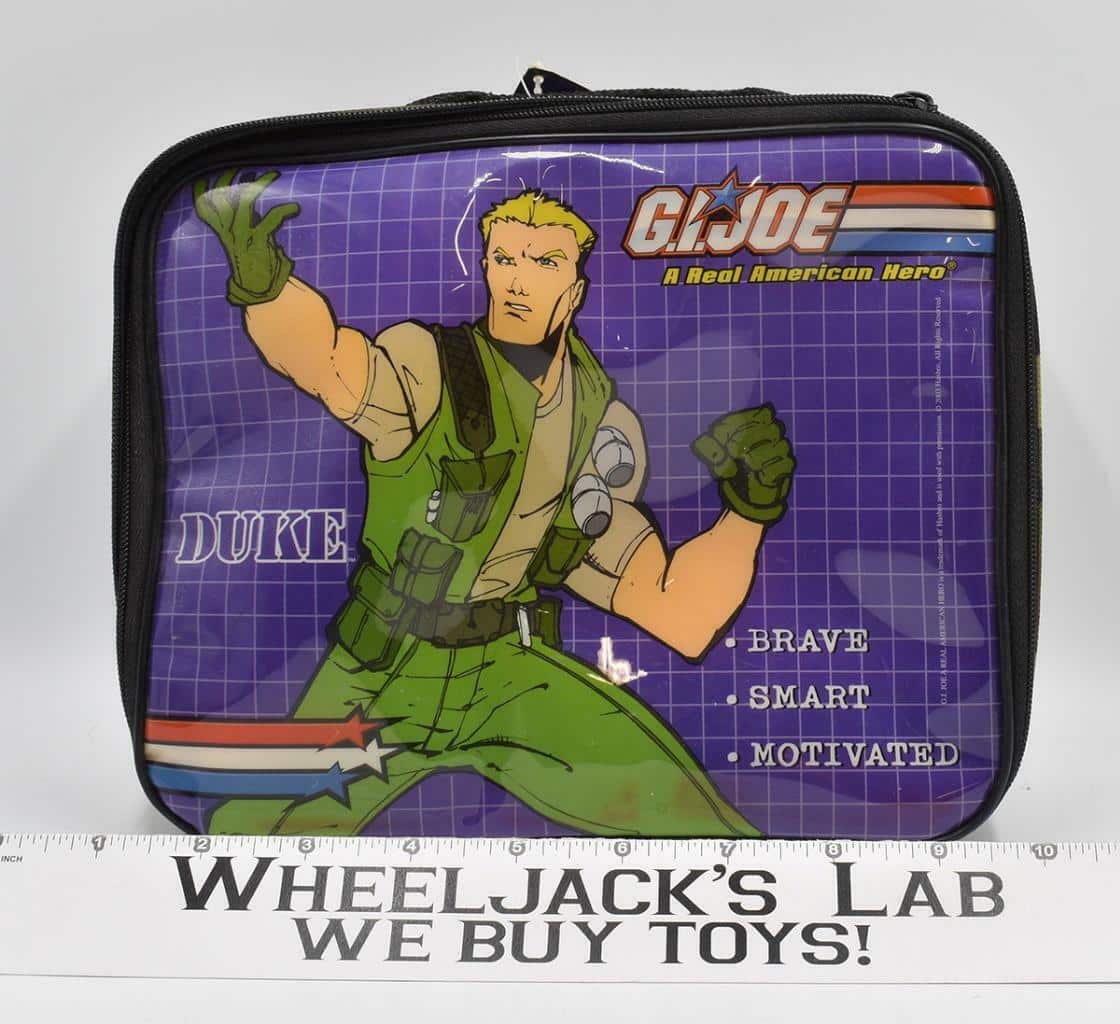 Duke G.I. Joe 2003 Hasbro Soft Sided Insulated Lunch Box W/Tags ...